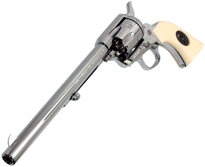 GUN FRONTIER SIX SHOOTER SILVER
