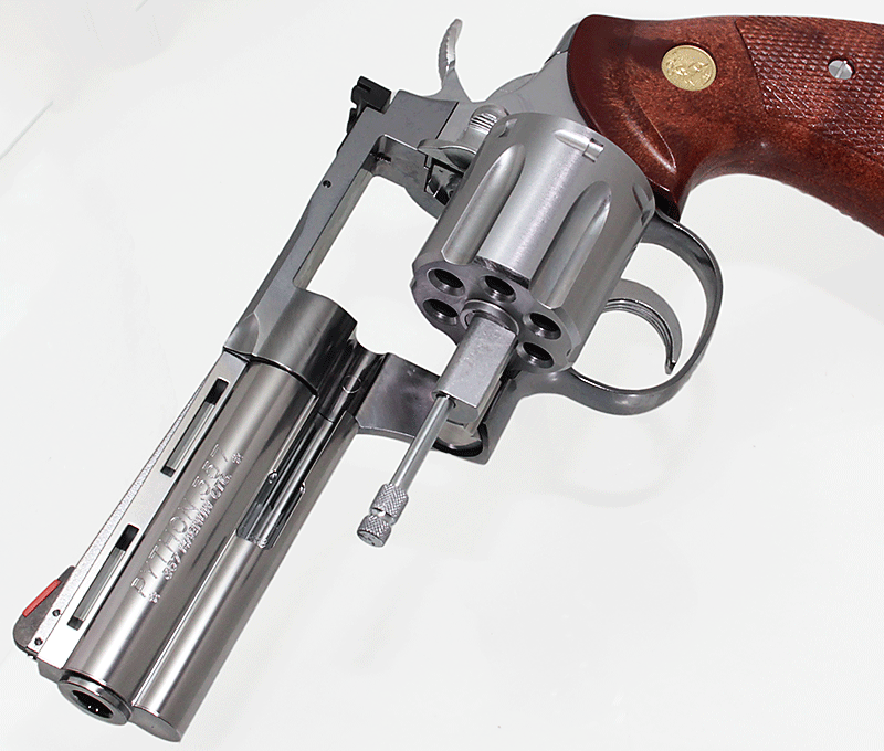 ホーム 商品一覧ページ メーカー 国内 タナカ ガス リボルバー Colt PYTHON 4in Stailless Finish R-model